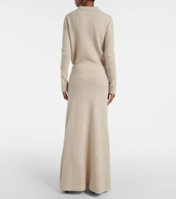 AYA MUSE Luna Cashmere Maxi Skirt