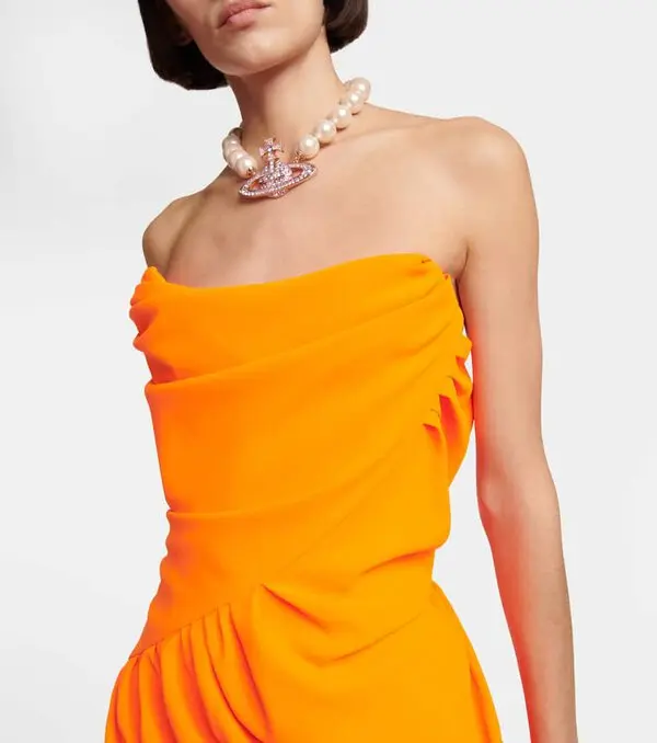 VIVIENNE WESTWOOD Draped Corset Minidress
