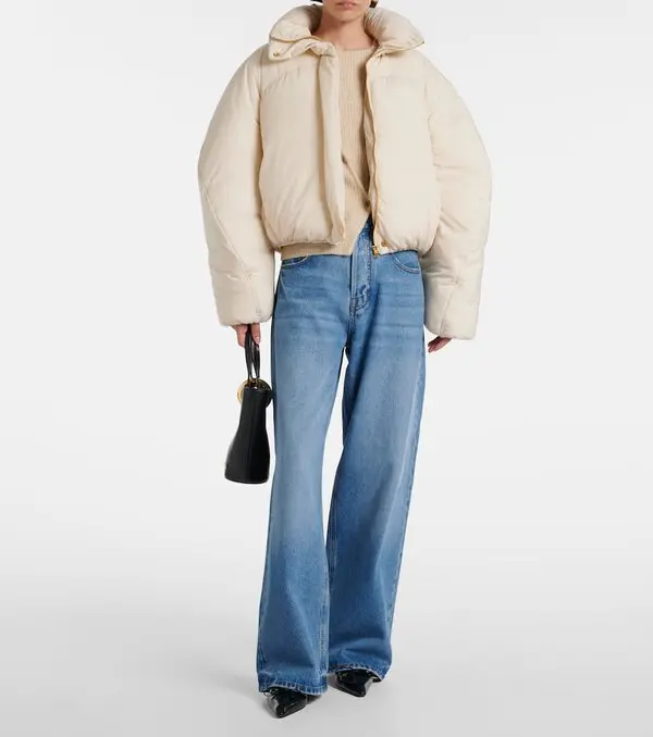 Jacquemus La Doudoune Courte Caraco Puffer Jacket