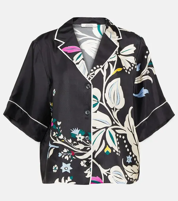 Dorothee Schumacher Floral Silk Shirt - Multicoloured