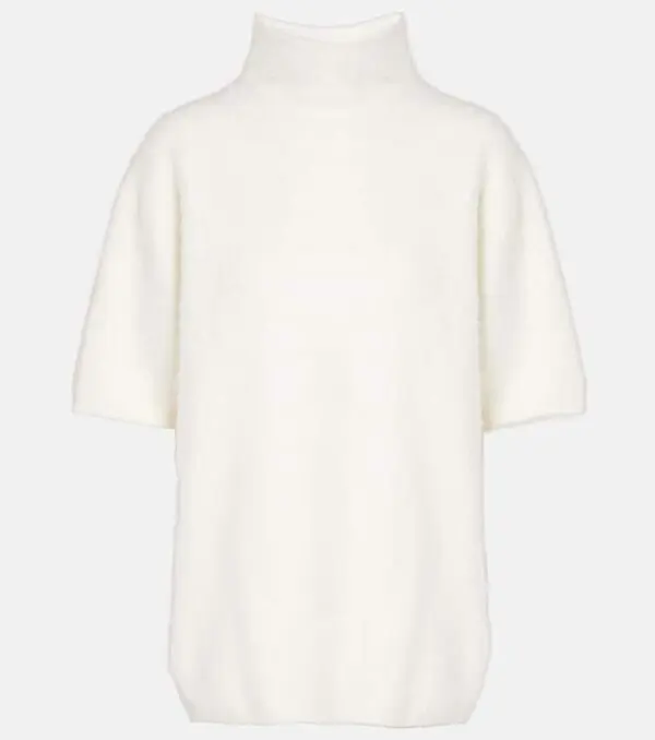 LISA YANG Madelene Cashmere T-shirt - White