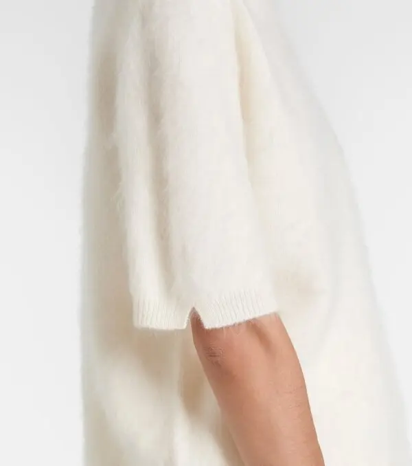 LISA YANG Madelene Cashmere T-shirt - White