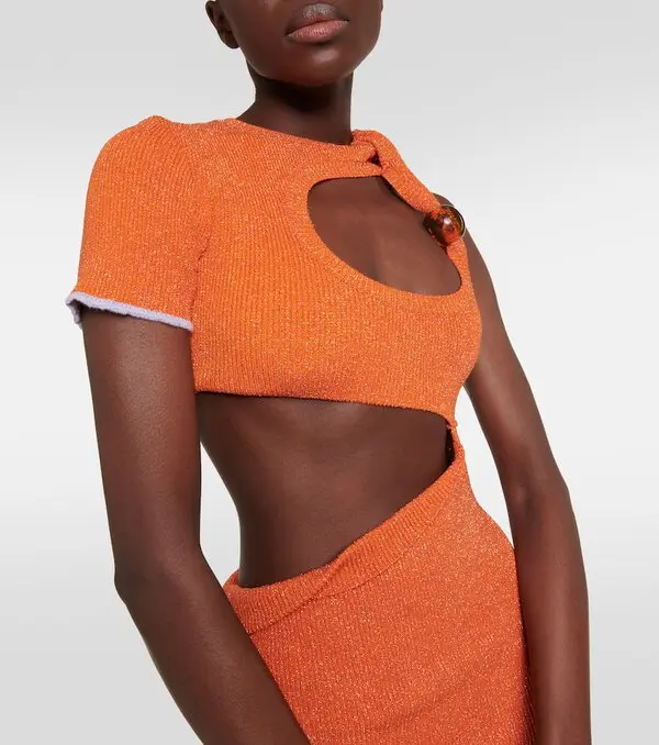 Jacquemus La Robe Brilho Mini Dress