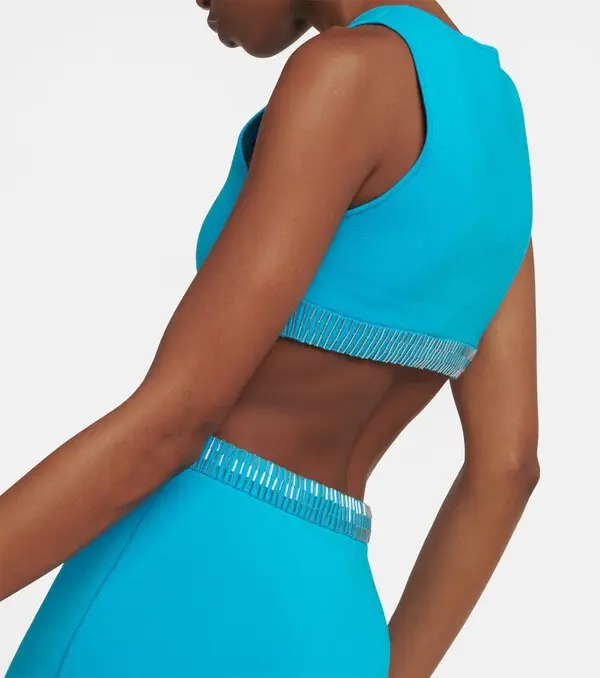 Galvan Luna Cutout Minidress