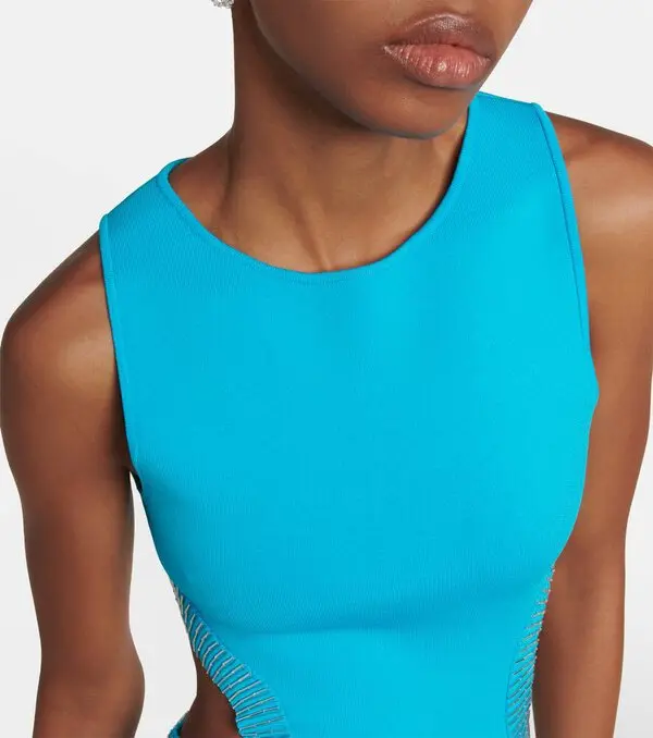 Galvan Luna Cutout Minidress
