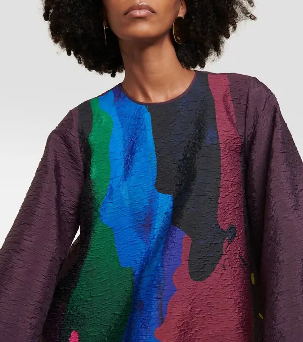 ROKSANDA Printed Silk Blouse