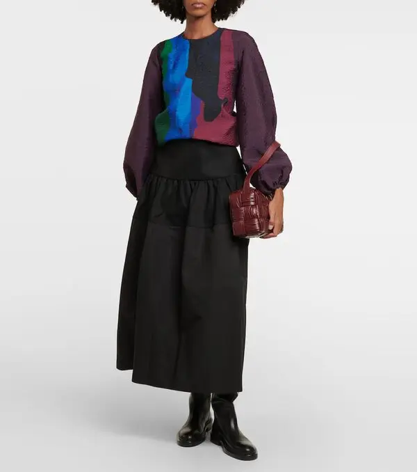ROKSANDA Printed Silk Blouse