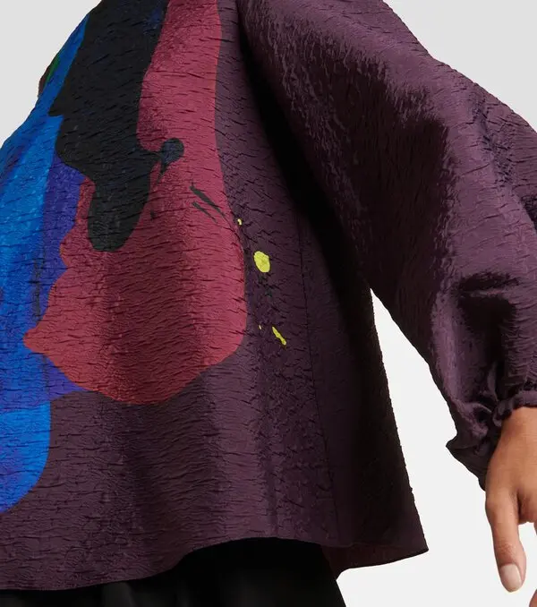 ROKSANDA Printed Silk Blouse