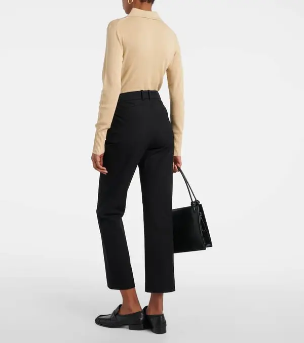 JOSEPH Coleman High-rise Gabardine Pants