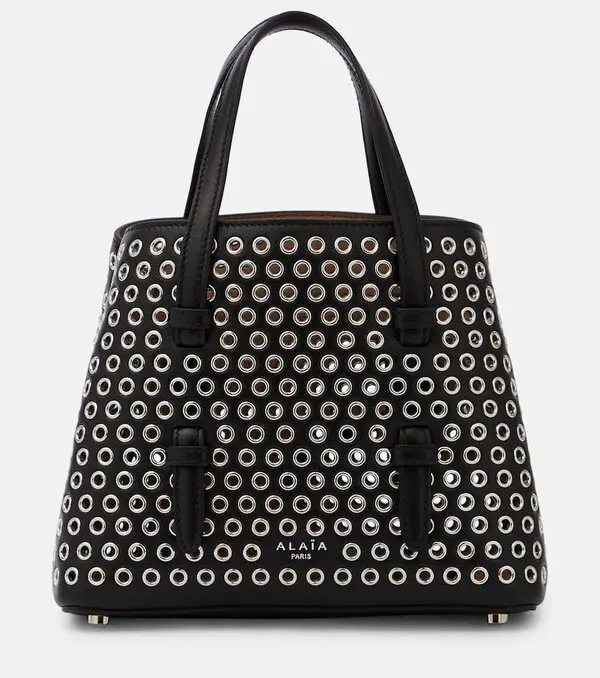 Alaïa Mina 20 Embellished Leather Tote Bag