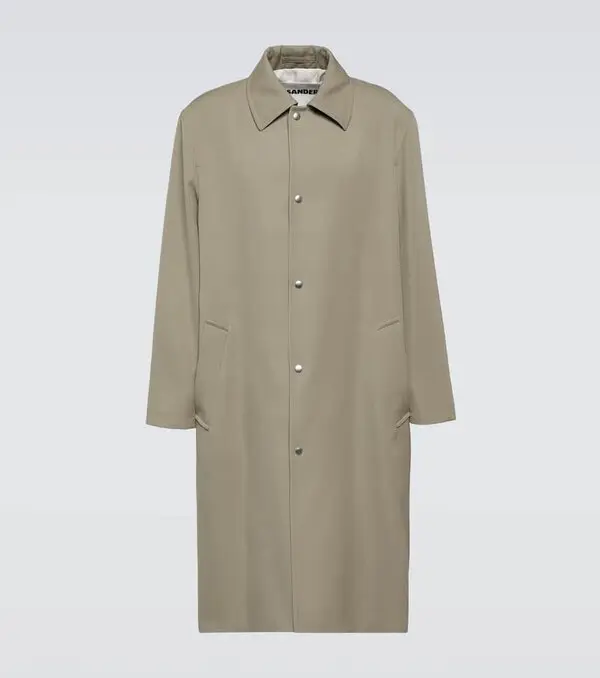 JIL SANDER Wool Car Coat