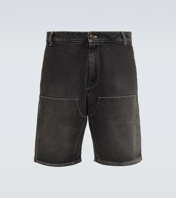WINNIE N.Y.C Patchwork Denim Shorts