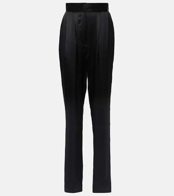 Tove Remi High-rise Straight Pants - Black
