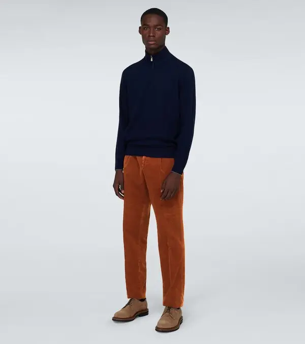 Brunello Cucinelli Cashmere Half-zipped Sweater