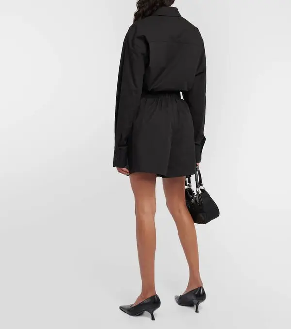 THE FRANKIE SHOP Lui Cotton Shorts