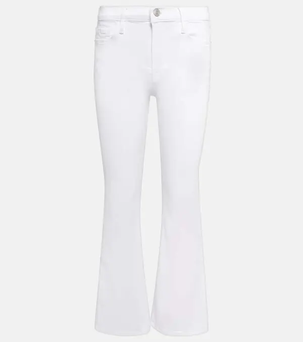 FRAME Le Crop Flare Mini Slits Jeans