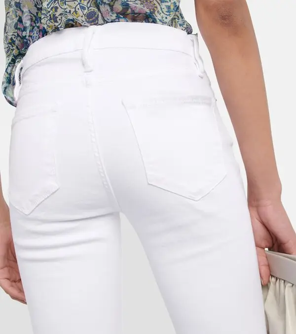 FRAME Le Crop Flare Mini Slits Jeans