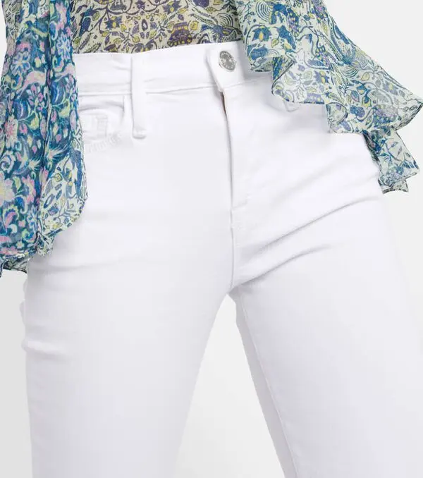 FRAME Le Crop Flare Mini Slits Jeans