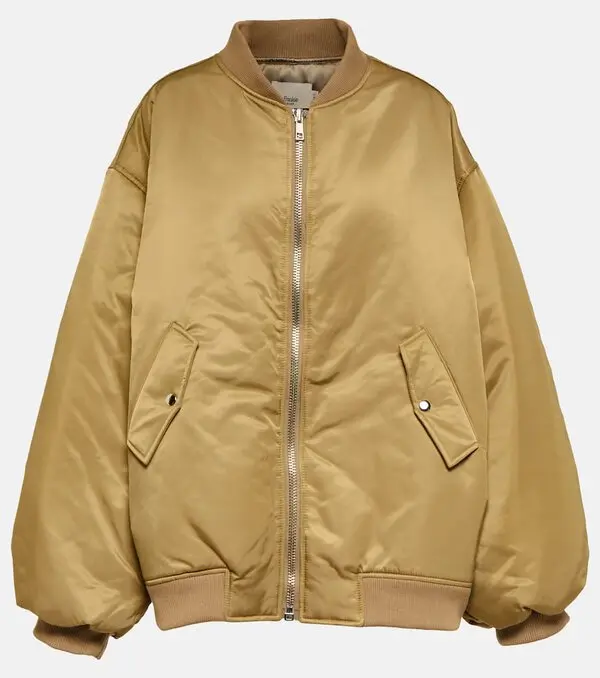 THE FRANKIE SHOP Astra Technical Bomber Jacket - Green