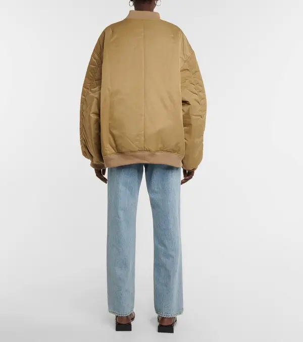 THE FRANKIE SHOP Astra Technical Bomber Jacket - Green