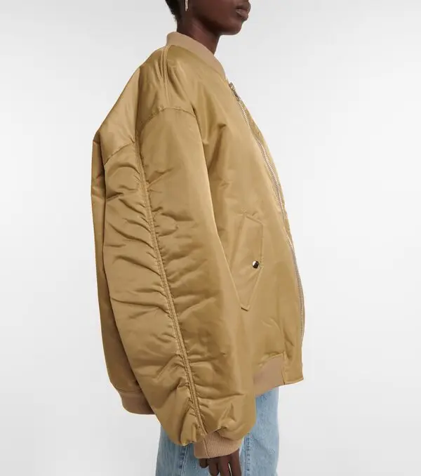 THE FRANKIE SHOP Astra Technical Bomber Jacket - Green