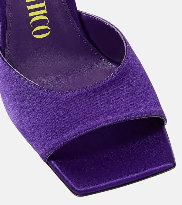 Attico Devon Satin Mules