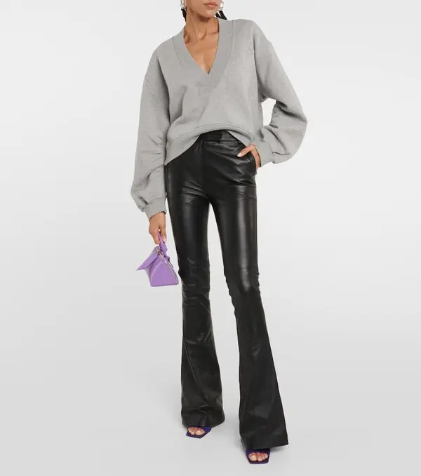 Attico Devon Satin Mules