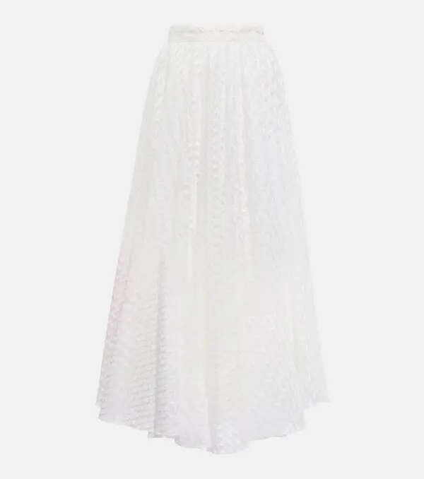 Giambattista Valli Macrame Midi Skirt