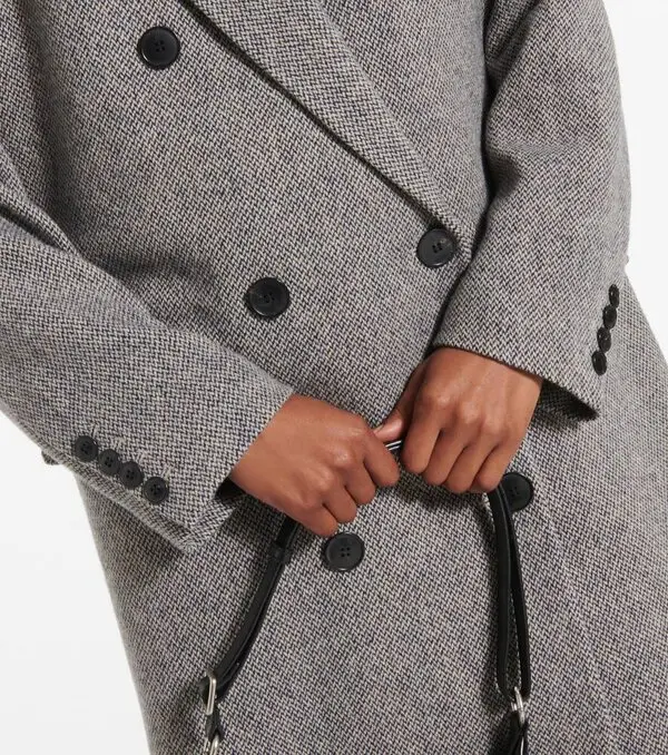 MARANT ETOILE Lexana Wool-blend Coat