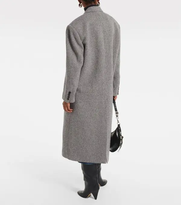 MARANT ETOILE Lexana Wool-blend Coat