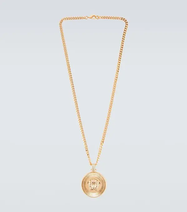 Versace Medusa Biggie Necklace - Gold