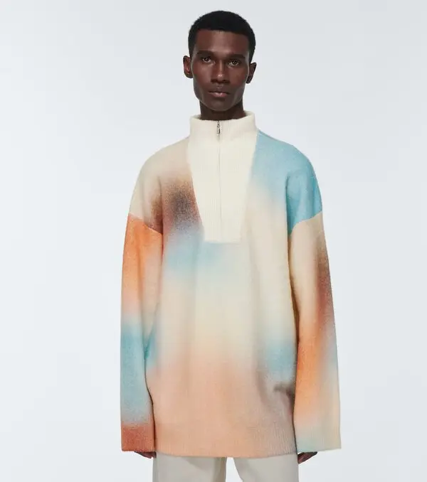Nanushka Dusco Oversized Wool-blend Sweater