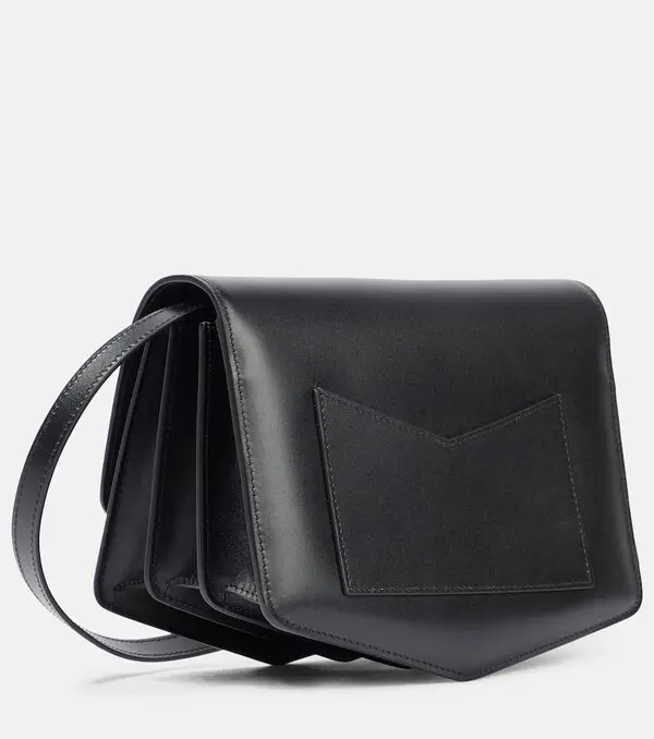 Alaïa Le Papa Small Leather Crossbody Bag - Black