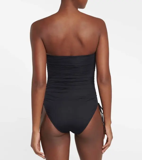 Melissa Odabash Strapless Swimsuit - Black