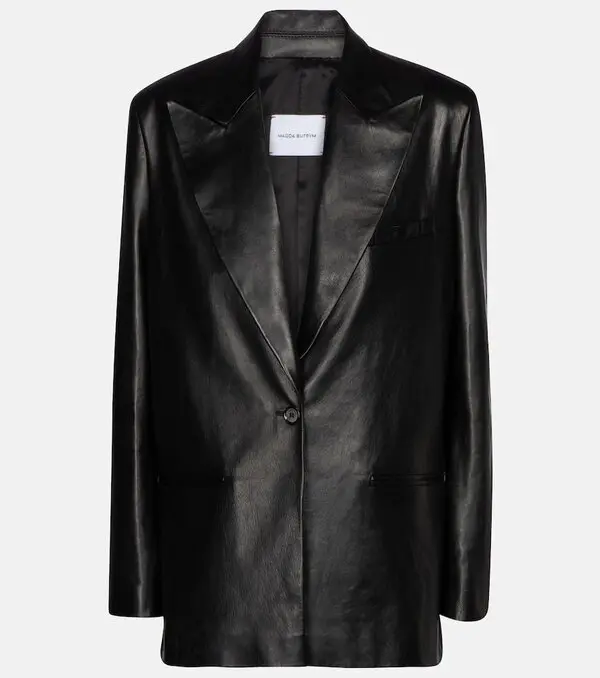 Magda Butrym Leather Blazer