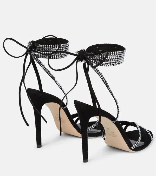 Paris Texas Holly Nicole Leather Sandals
