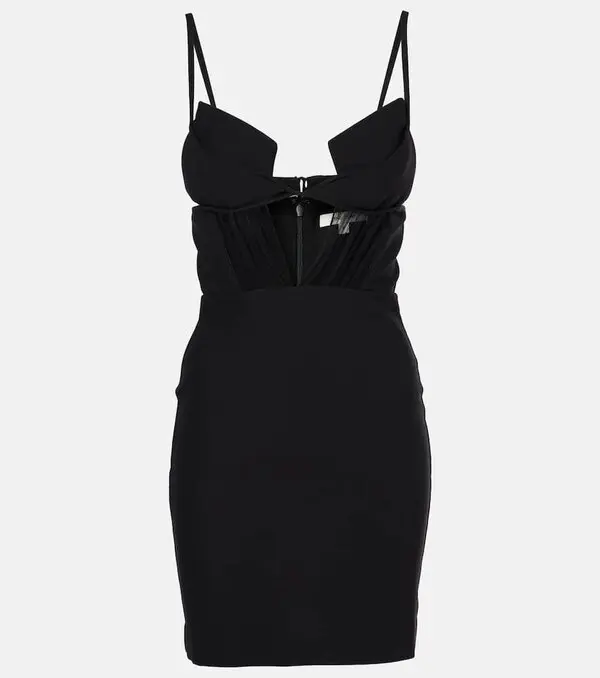 NENSI DOJAKA Crepe Minidress