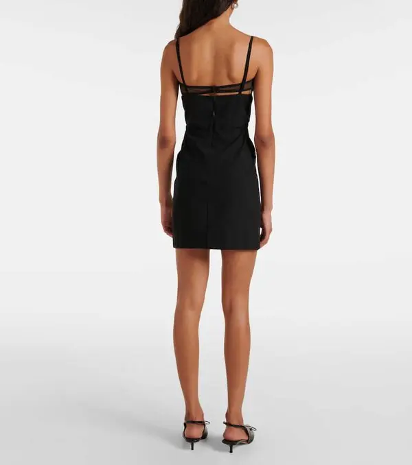 NENSI DOJAKA Crepe Minidress