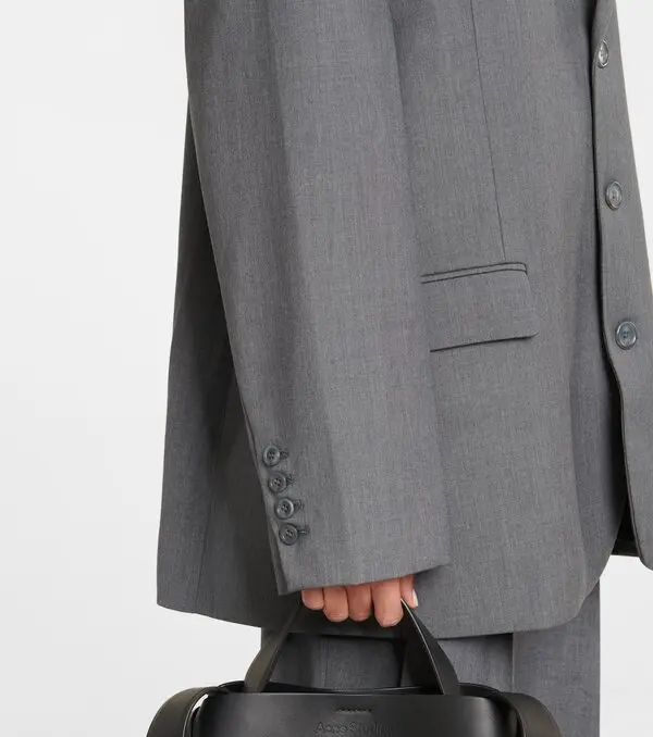 THE FRANKIE SHOP Gelso Oversized Blazer - Grey