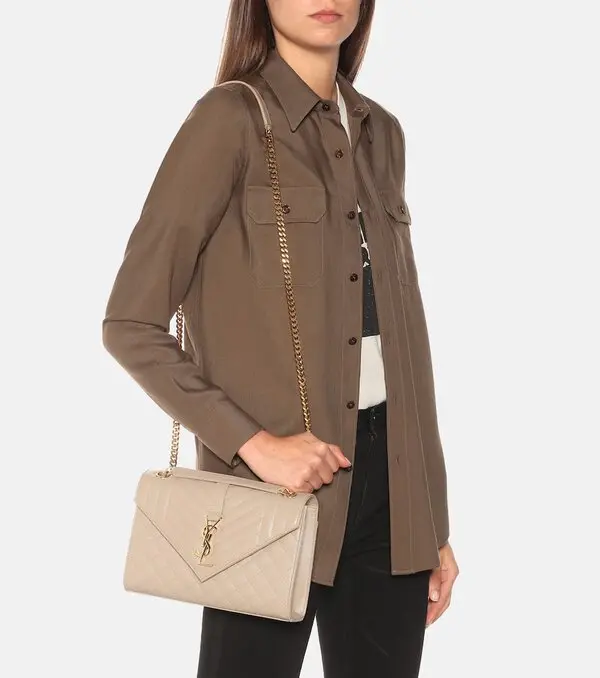 Saint Laurent Envelope Medium Shoulder Bag