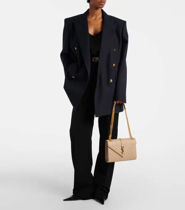 Saint Laurent Envelope Medium Shoulder Bag