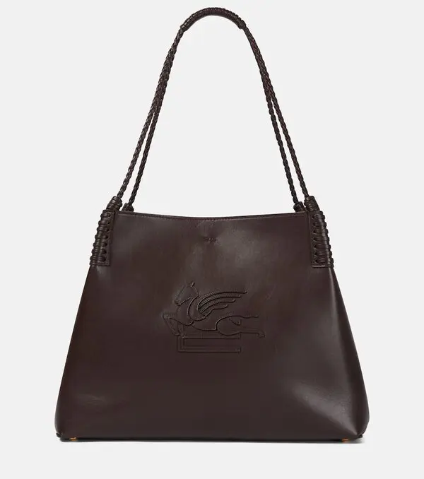 Etro Libra Medium Leather Tote Bag