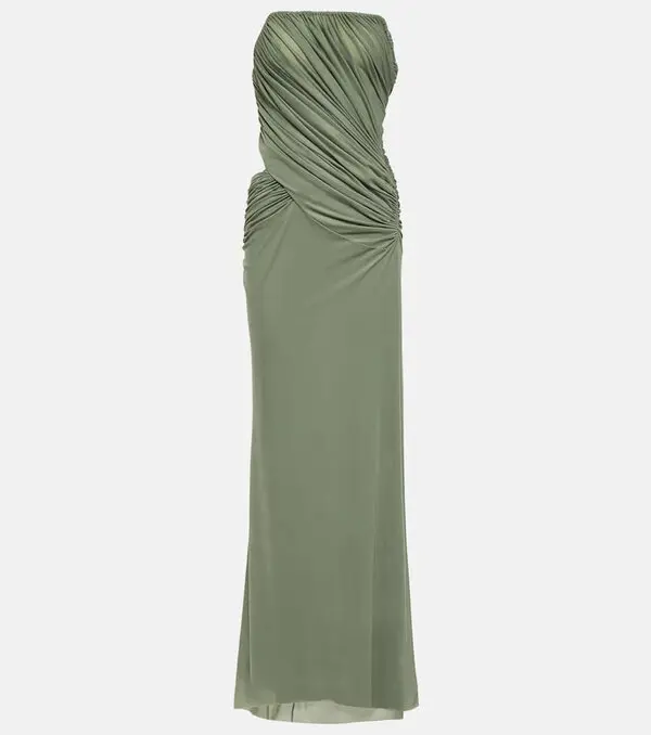 Christopher Esber Cutout Jersey Maxi Dress