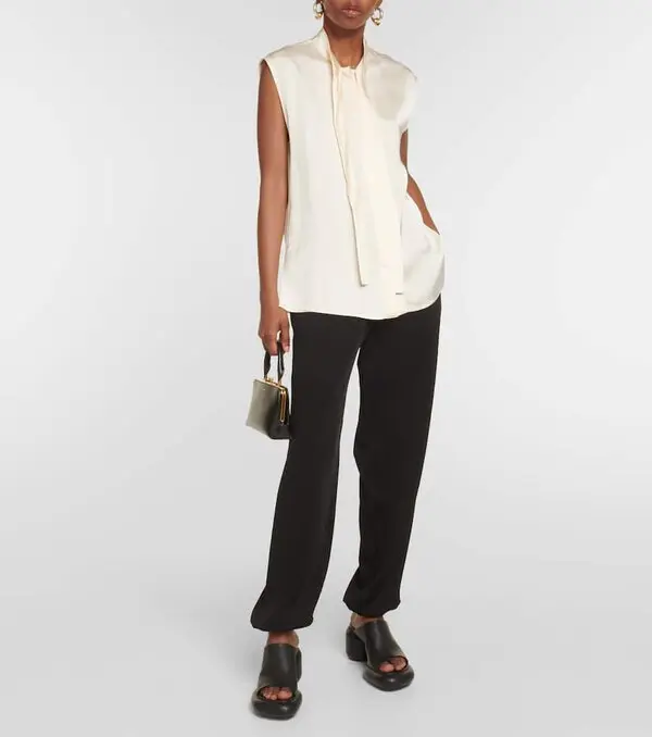 JIL SANDER Wool-blend Sweatpants