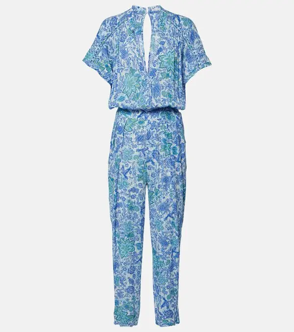 Poupette St Barth Printed Jumpsuit - Multicoloured