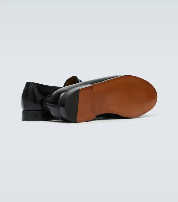 John Lobb Lopez Loafers - Black