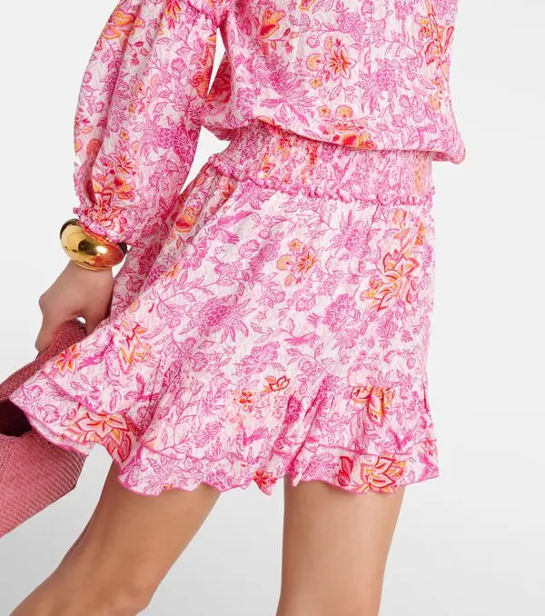 Poupette St Barth Printed Minidress