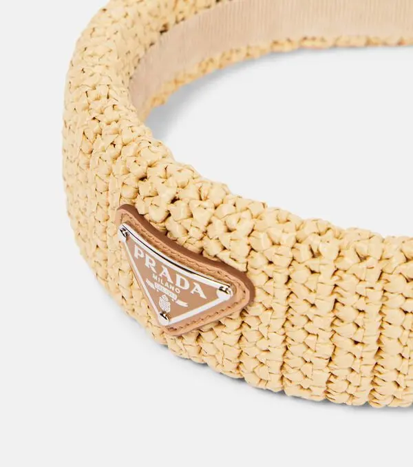 Prada Logo Headband