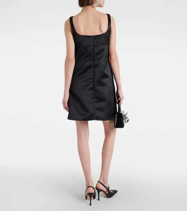 Nina Ricci Cutout Satin Minidress