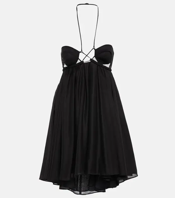 NENSI DOJAKA Cutout Mini Dress